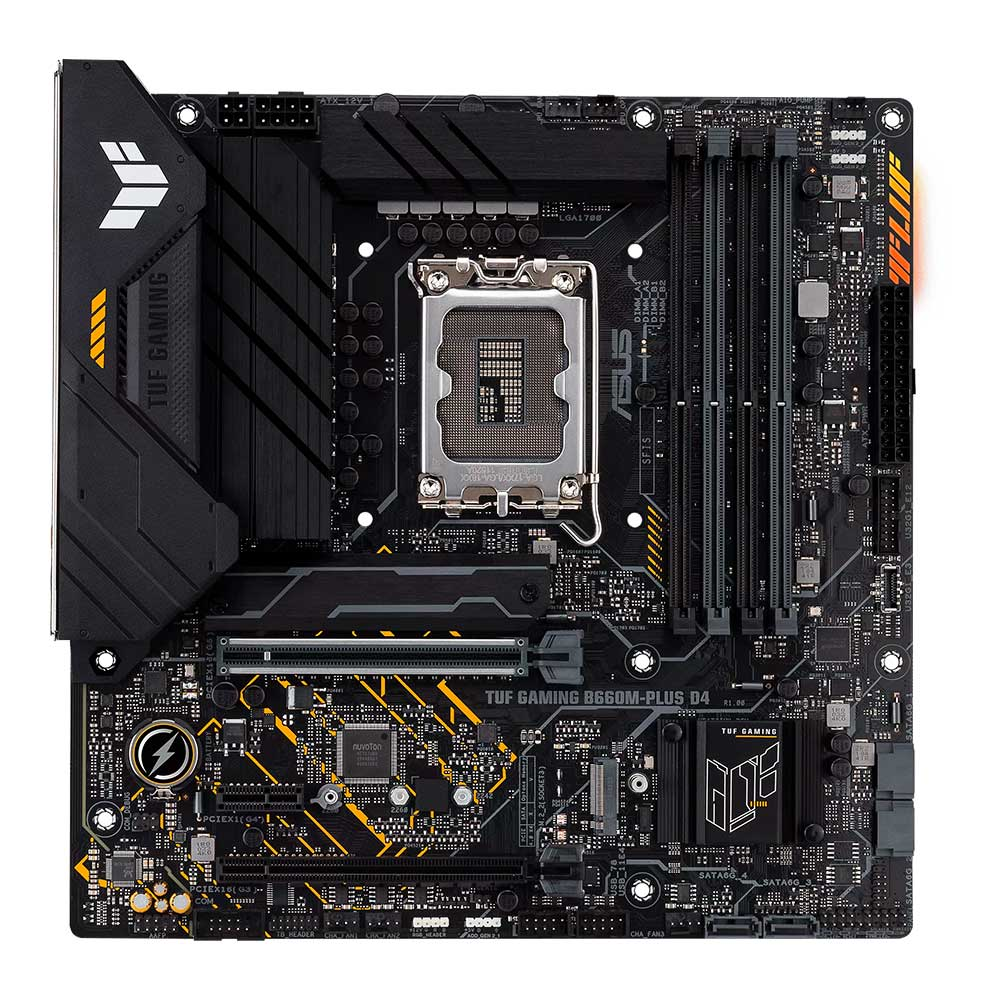 Placa Mãe Asus Tuf Gaming B660m-Plus D4 Ddr4 1700 - Hd StoreHD Store