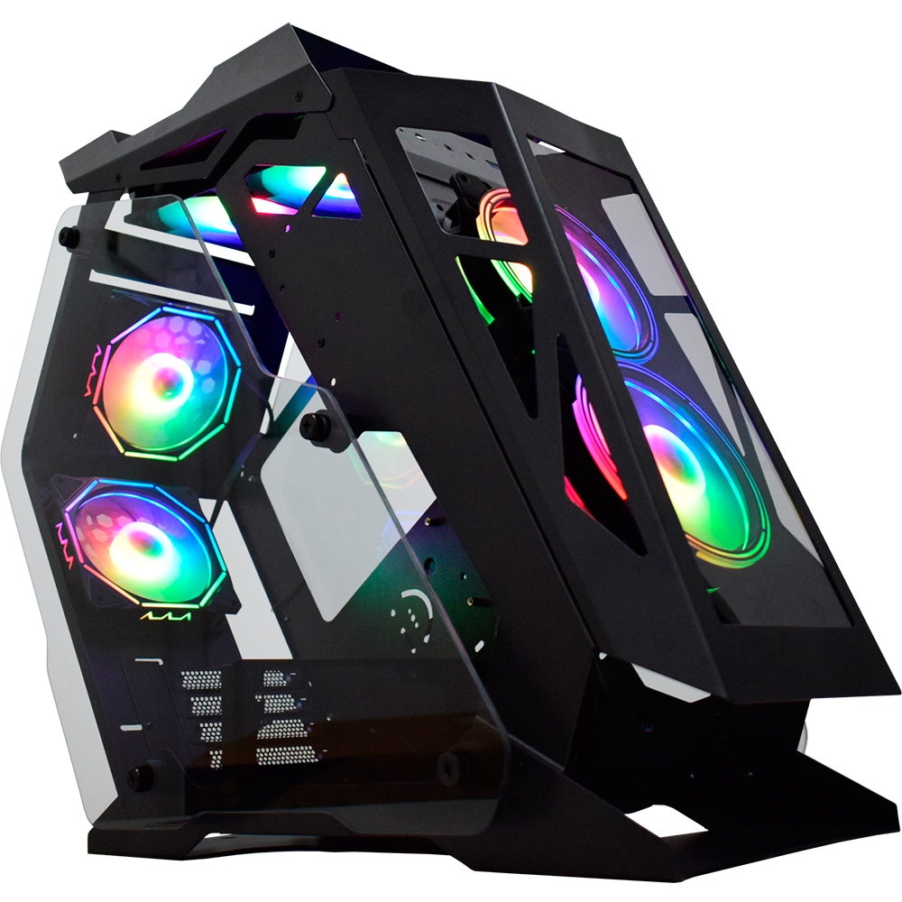 Gabinete Gamer K-Mex Micro Ranger Cg-01pq Cg01pqrh001cb0xHD Store