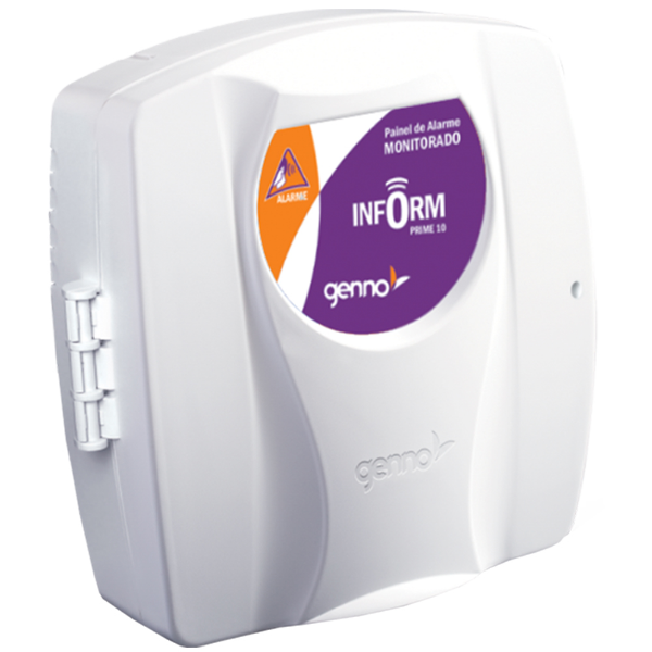 Alarmes Central Alarme Monitorado Prime 10placa Teclado GennHD Store