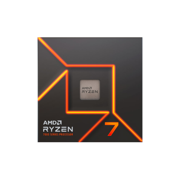 Processador Amd Ryzen 7 7700 3.8ghz (5.3ghz Turbo), 8-Core, 16-Threads, 40mb Cache, Am5 - 100 ...