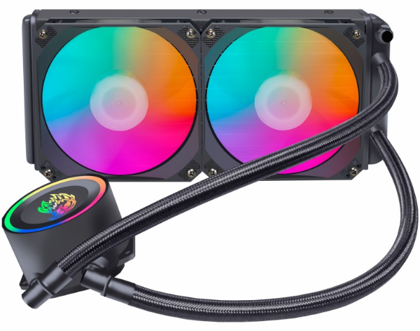 WATER COOLER WAC1 K-MEX 240MM - LED MULTICOLOR - PRETO WAC1FHD Store