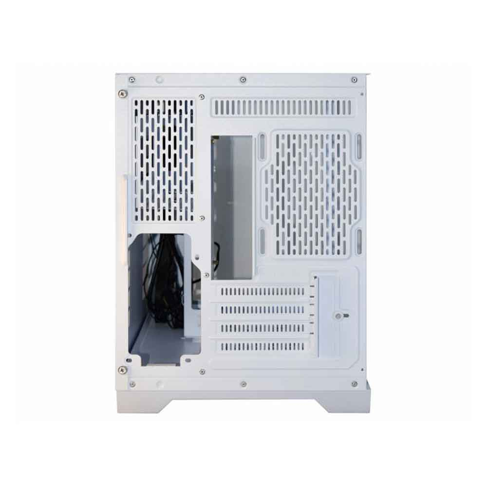 GABINETE GAMER K-MEX CG-W12A SPACEX WHITE MICRO ATX OPEN FRAHD Store