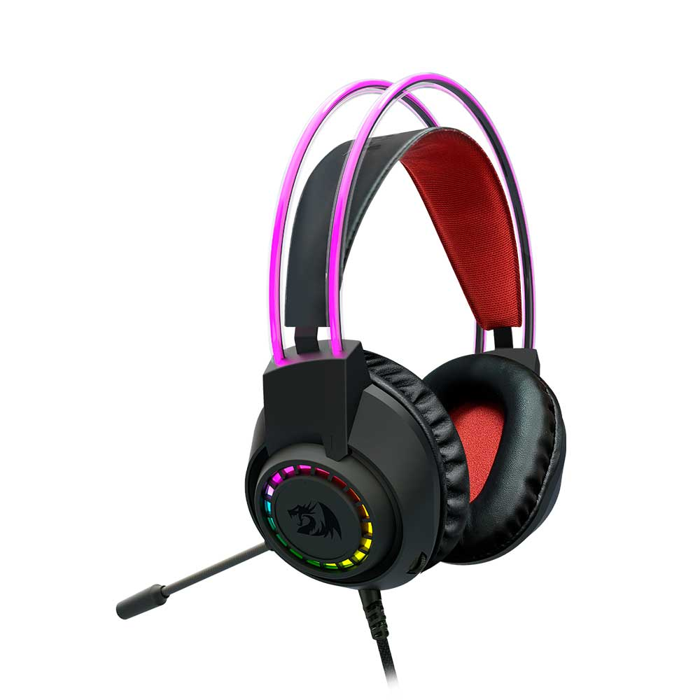 HEADSET GAMER REDRAGON SCREAM RGB PRETO H231RGB - HD Store
